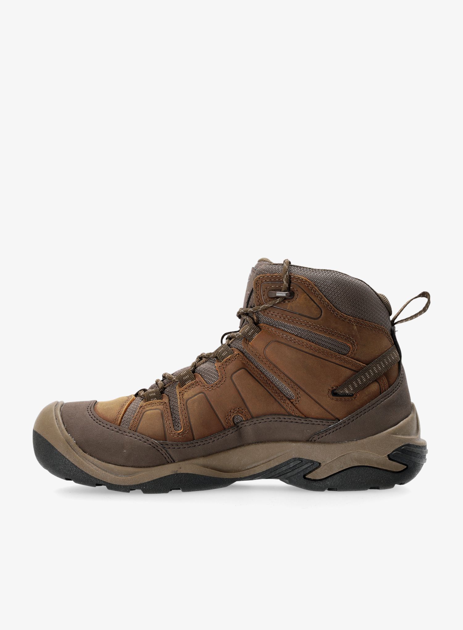 Черевики туристичні Keen Circadia Mid WP - bison/brindle | 8a.ua