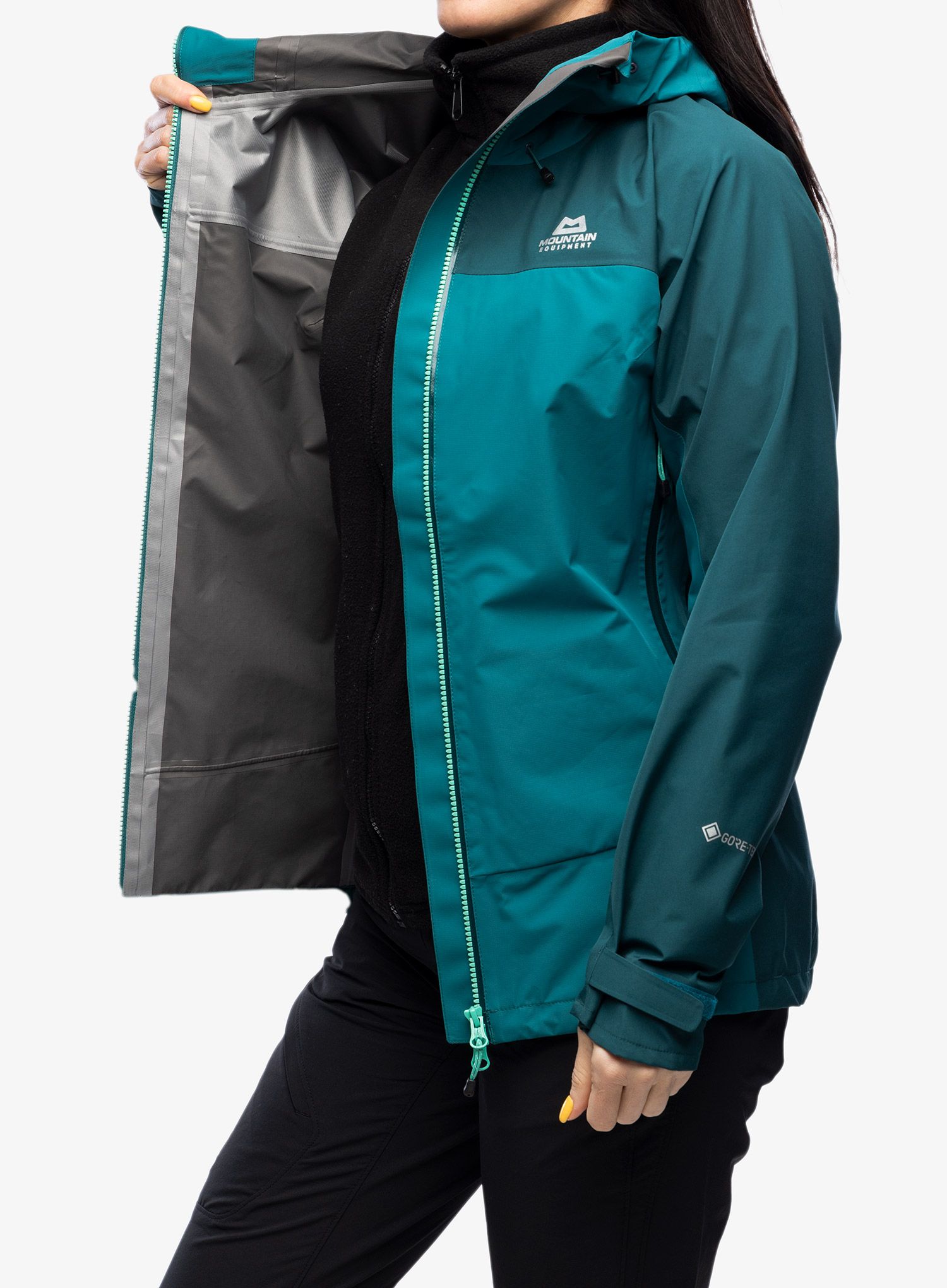 Куртка жіноча GORE-TEX Mountain Equipment Saltoro Jacket - spruce/deep teal